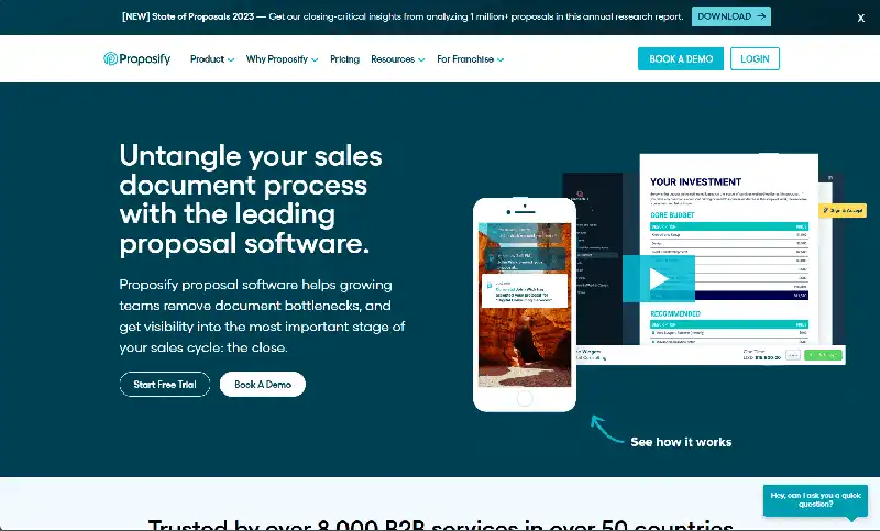 Proposify Software Review [2020 Pricing & Features]
